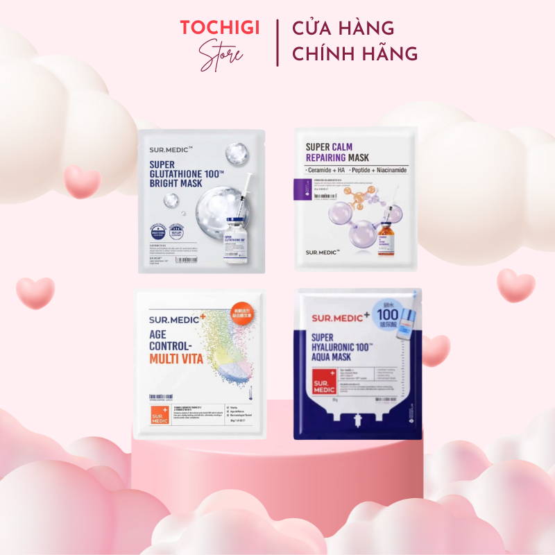 Mặt Nạ Dưỡng Trắng SURMEDIC Bright Glutathione Mask 30g | Shopee Việt Nam