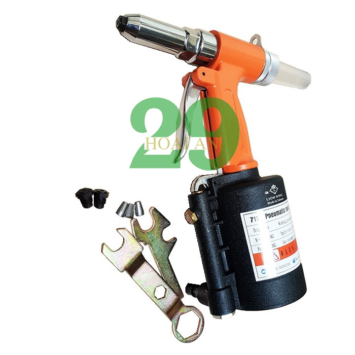 Súng rút đinh tán RIVE - Máy rút đinh tán bằng hơi bầu đứng Lionking ...