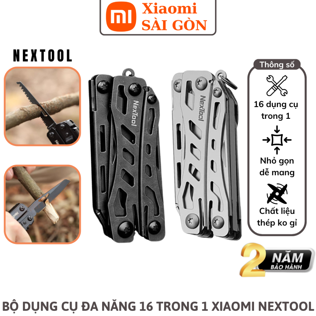 Bộ Dụng Cụ Đa Năng Xiaomi Nextool Mini Flagship Pro - Tích Hợp 16 Chức ...