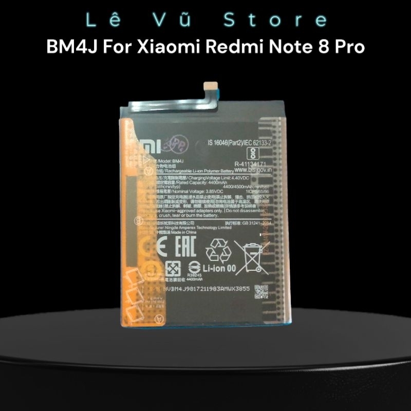 Pin Xiaomi Redmi Note 8 Pro [BM4J / 4500mAh] | Shopee Việt Nam