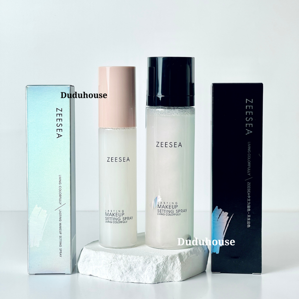Xịt Khóa Nền Ánh Nhũ ZEESEA Lasting Makeup Settting Spray Tạo Lớp Nền Mịn Lì Căng Bóng 100ml ...
