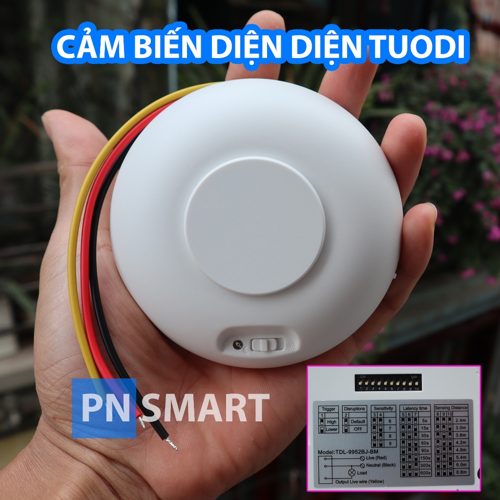 Công tắc cảm biến hiện diện gắn trần TUODI 9952 (presence sensor ...