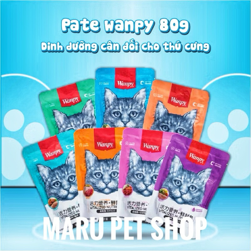 Pate WANPY 80g pate mèo thơm ngon bổ dưỡng | Shopee Việt Nam