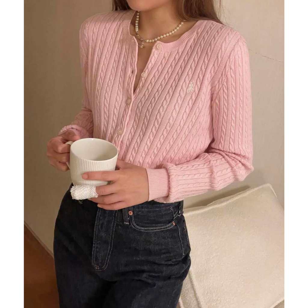 [CHÍNH hÃNG] Áo len Polo Ralph Lauren RL Ralph Pony Logo | Shopee Việt Nam