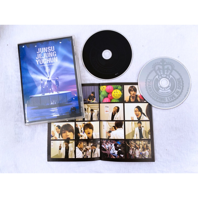 Dbsk Tvxq Jyj Album Nhật Thanksgiving Live in Dome đã khui seal, gồm Cd, Dvd và Mini booklet ...