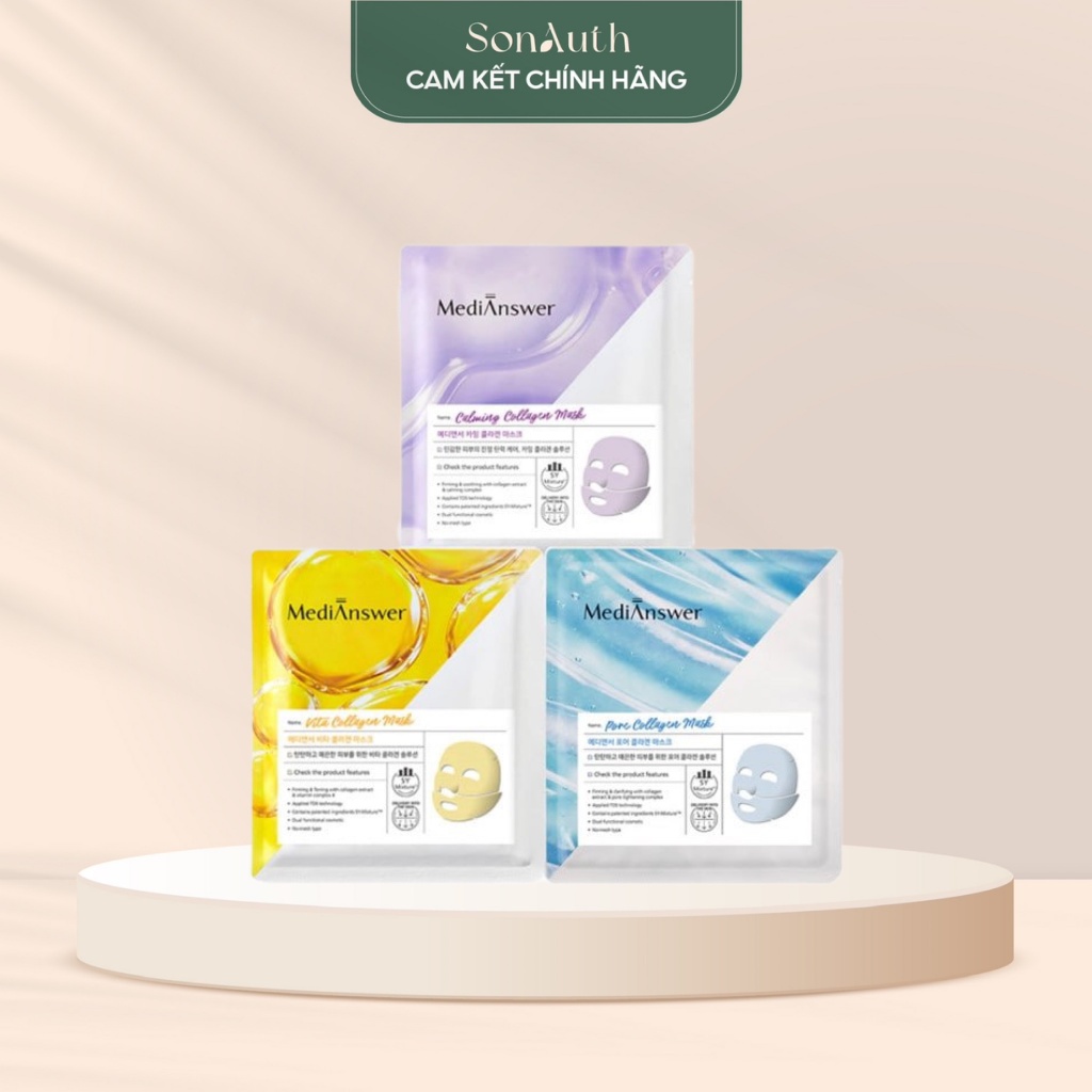 [Miếng lẻ] Mặt nạ thạch Medi Answer Mask | Shopee Việt Nam