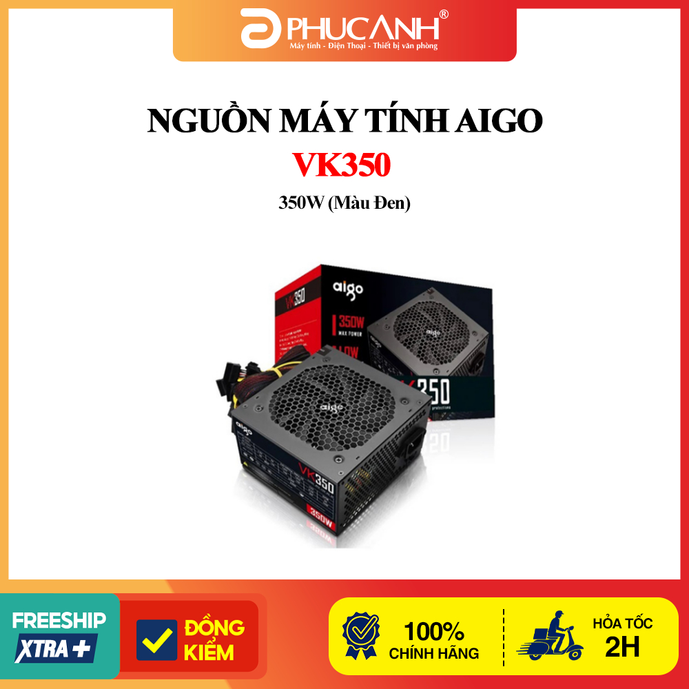 Nguồn máy tính AIGO VK350 - 350W | Shopee Việt Nam