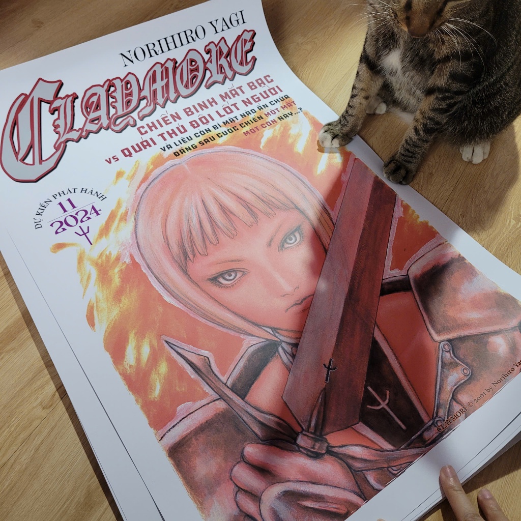 Poster Phát Hành Claymore | Shopee Việt Nam