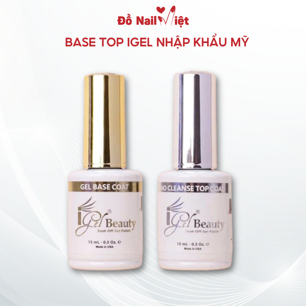 Base top Igel nhập khẩu Mỹ chính hãng (15ml) - Sơn gel liên kết và top ...