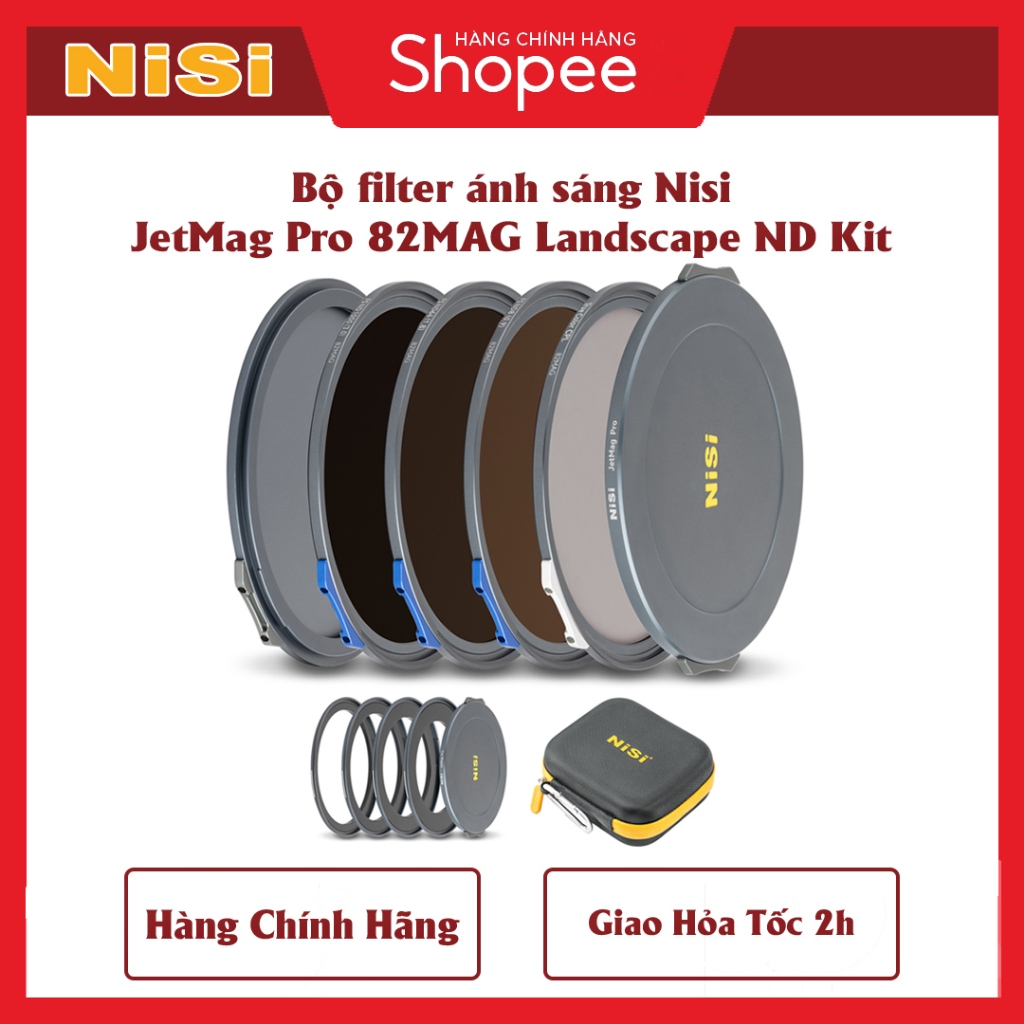 Bộ Filter Nisi - JetMag Pro 82MAG Landscape ND Kit | Shopee Việt Nam