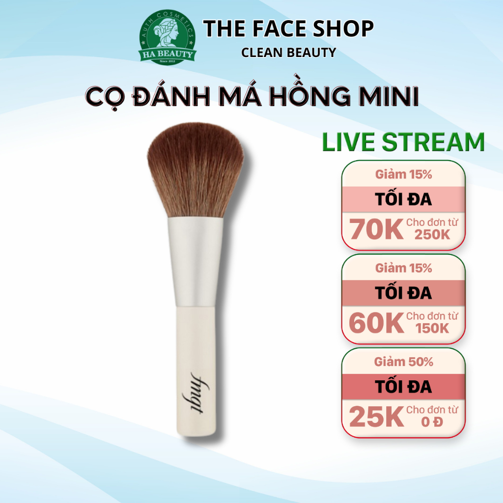 Cọ đánh má hồng mini Hàn Quốc THE FACE SHOP Daily Beauty Tools Mini ...