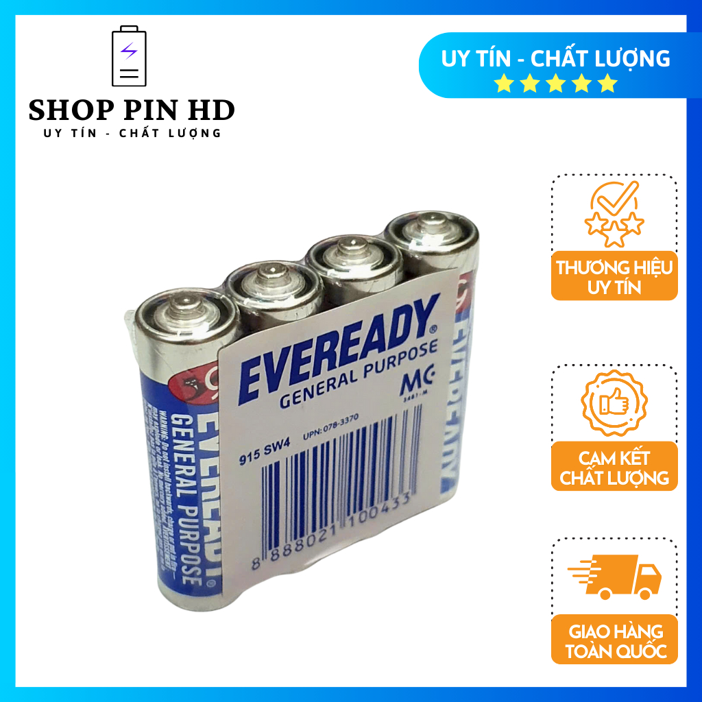 Pin AA Eveready Energizer Carbon R6 Hộp 48 Viên | Shopee Việt Nam