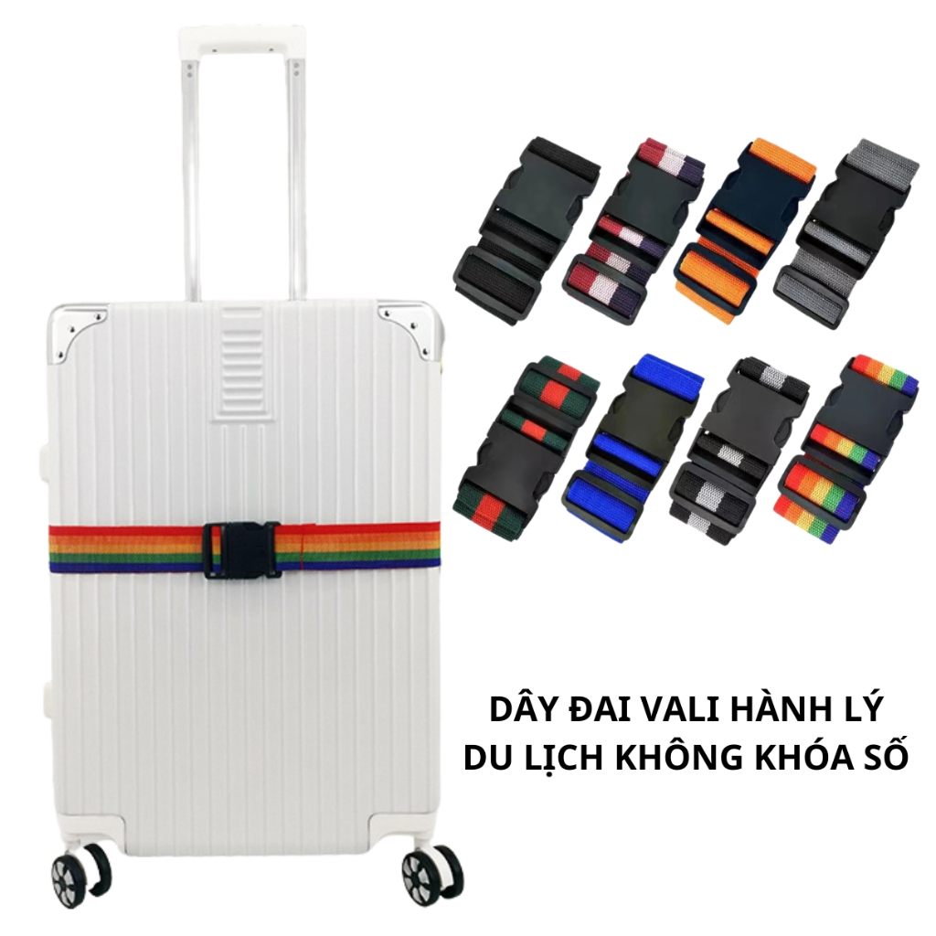 Dây đai vali chống thất lạc hành lý khi đi du lịch | Shopee Việt Nam
