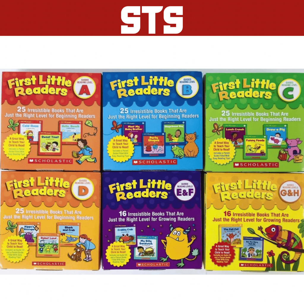 Sách - First Little Readers - 5 hộp 6 level 116 cuốn - Sách Nhập ...
