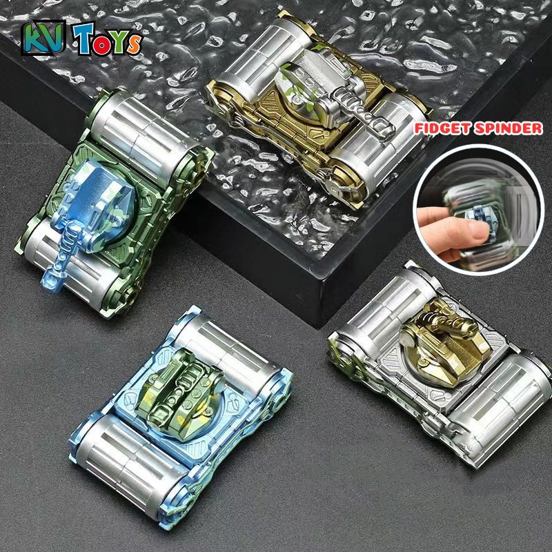 Đồ Chơi Con Quay Spinner Mini Mô Phỏng Hình Xe Tank Kim Loại Flying ...