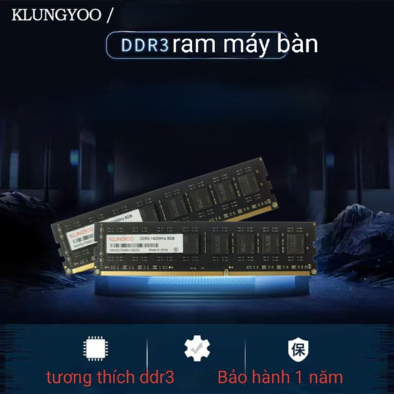 Ram PC DDR3 8gb bus 1600 RAM Máy Tính | Shopee Việt Nam