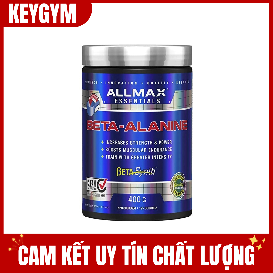 [HÀNG KEYGYM] AllMax Nutrition – Beta-Alanine 400g | Shopee Việt Nam