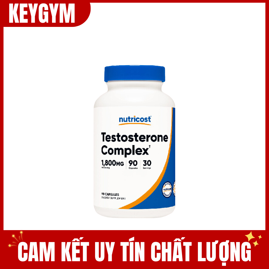 [HÀNG KEYGYM] Nutricost Testosterone Complex 90 Viên | Shopee Việt Nam