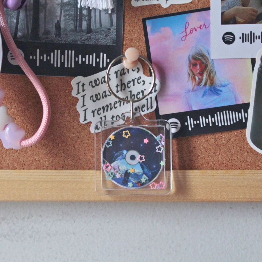 Móc khóa Spotify/Apple Music NFC custom in theo yêu cầu 2 mặt quét trực ...