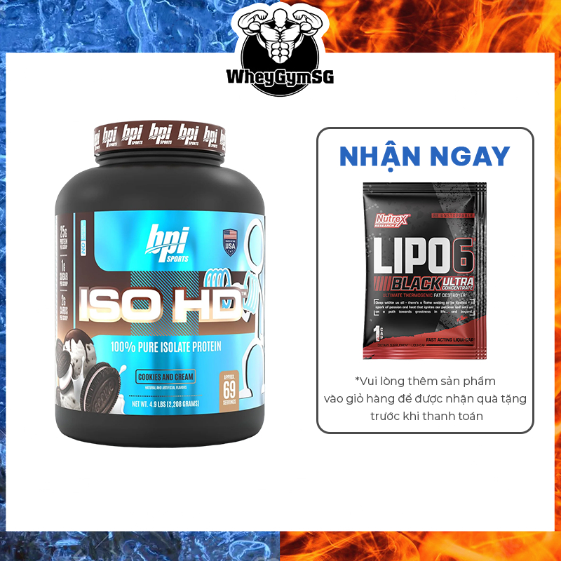 BPI Sports Iso HD Whey Sữa Tăng C ơ B ắp 100% Pure Whey Isolate Protein ...