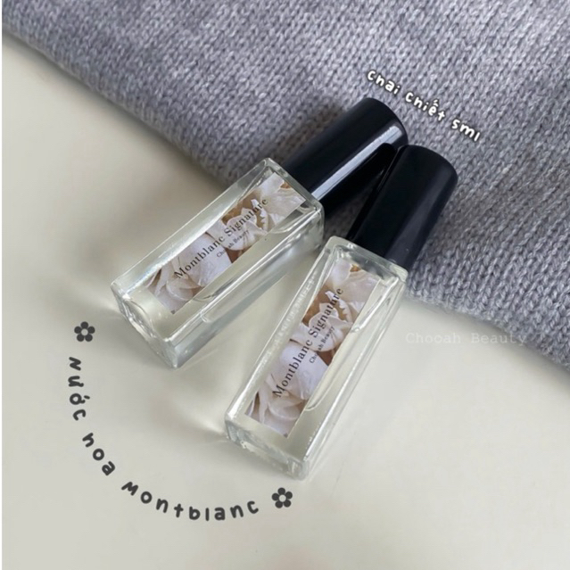 Nước hoa Montblanc Signature - Thơm sang & ngọt dịu 5ml | Shopee Việt Nam
