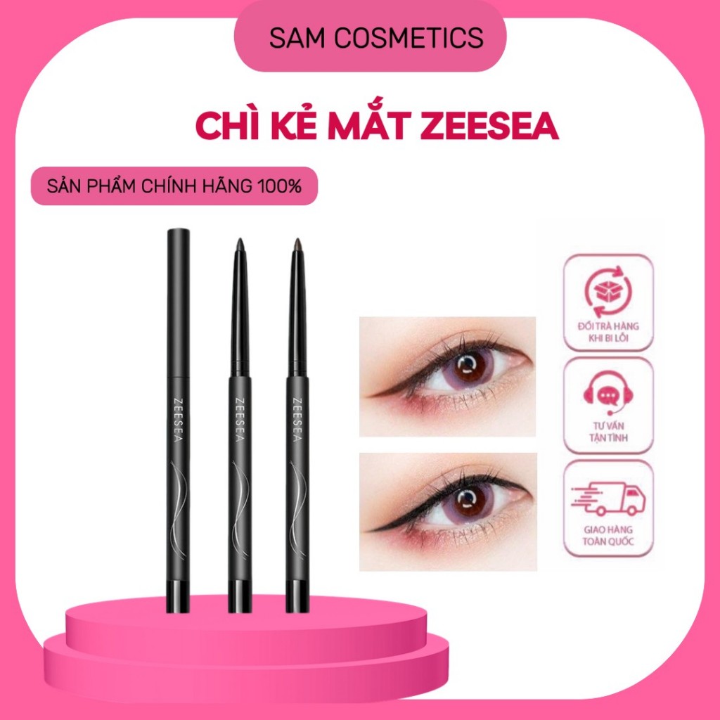 [ZEESEA] Bút Chì Kẻ Mắt ZEESEA chống thấm nước không bị nhòe lâu trôi suốt 24 giờ 0.28g | Shopee ...