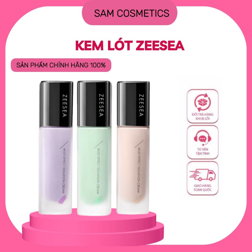 [ZEESEA] Kem Lót ZEESEA Kiềm Dầu, Dưỡng Ẩm, Che Lỗ Chân Lông, Nâng Tông Tự Nhiên Lâu Trôi 30g ...