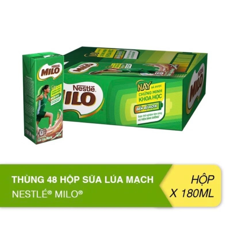 Thùng 48 hộp Milo uống liền 180ml | Shopee Việt Nam