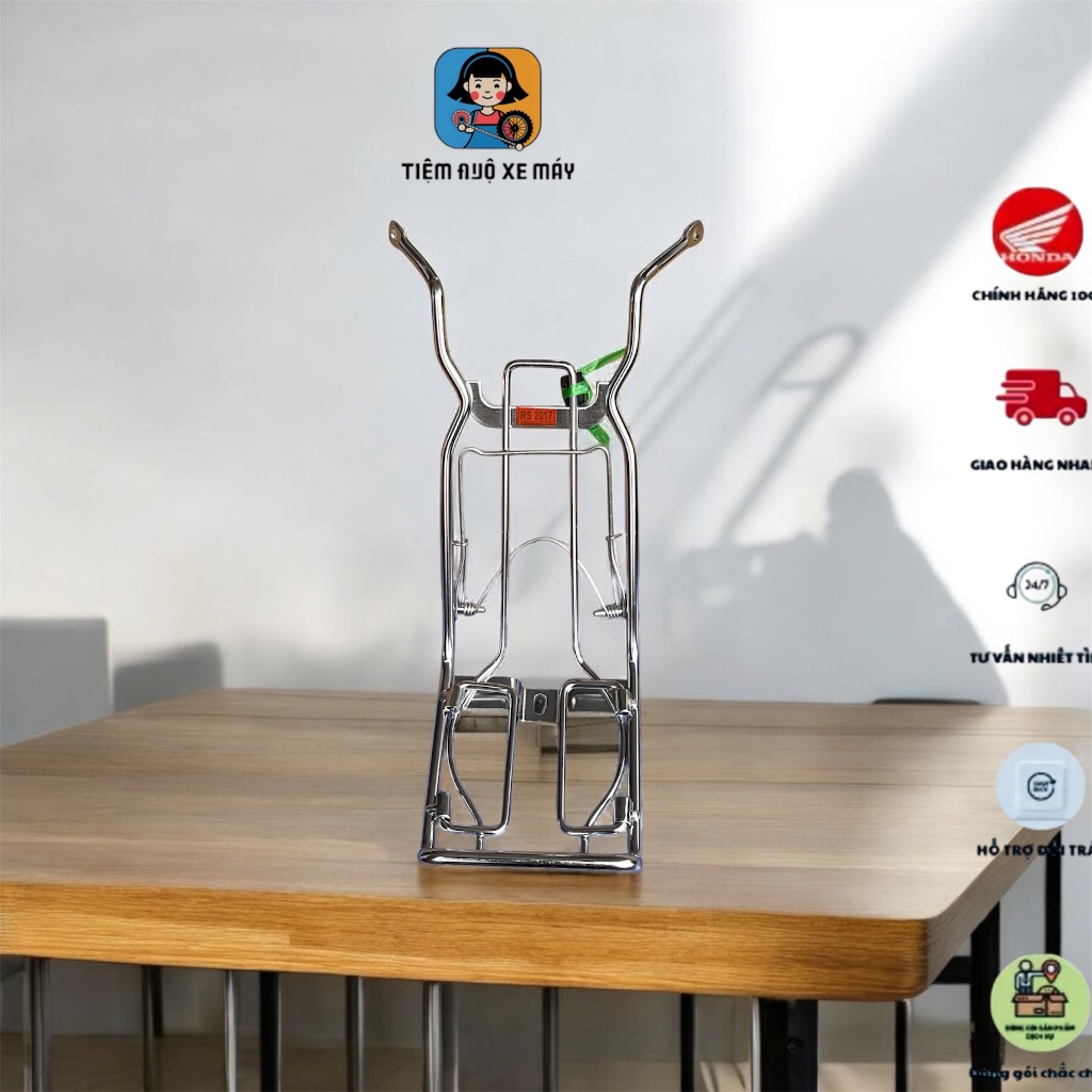 Baga inox xe wave @110 ( 2017-2025) | Shopee Việt Nam