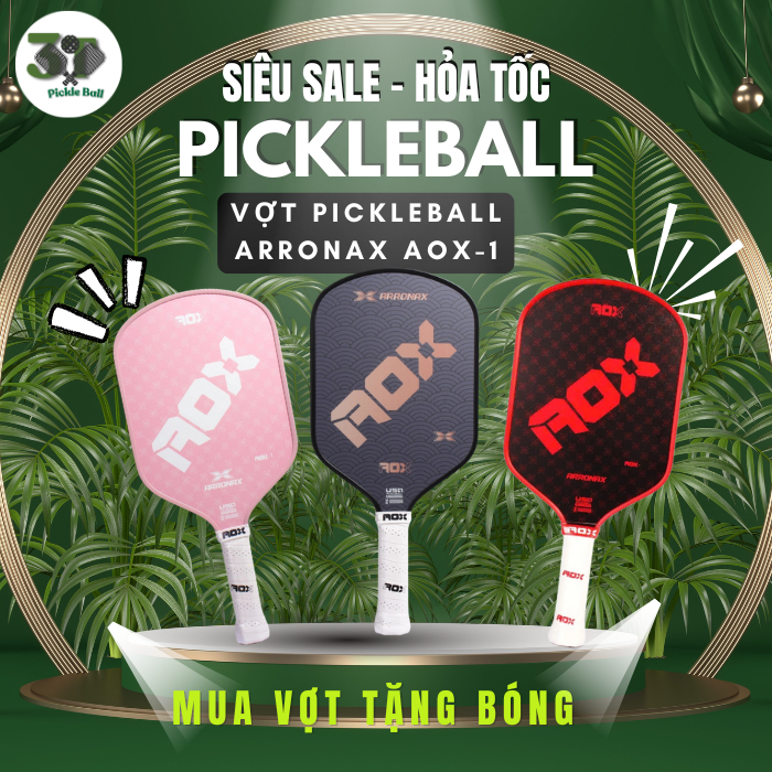 Vợt Pickleball Arronax AOX-1 Chính hãng, mặt nhám,phù hợp mọi trình độ ...