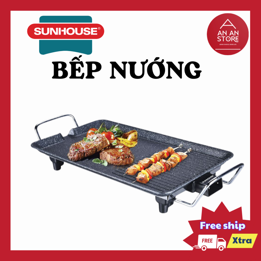 BẾP NƯỚNG ĐIỆN SUNHOUSE SHD4607 – ĐA NĂNG, TIỆN LỢI | Shopee Việt Nam
