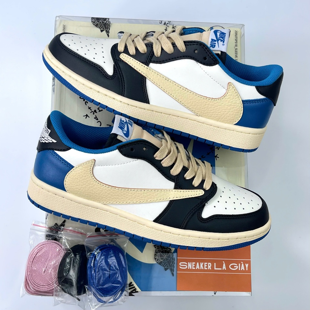 Giày Air_Jordan 1 Low Travis Scott x Fragment - BẢN CAO CẤP FULLBOX ...