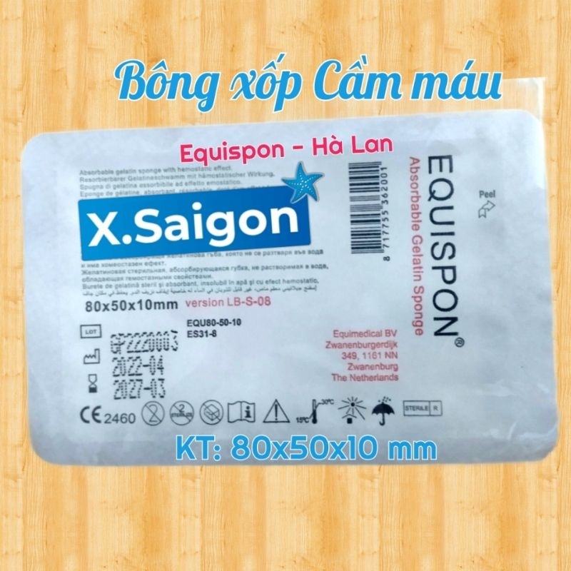 Bông xốp Cầm máu Equispon - Hà Lan. | Shopee Việt Nam