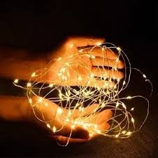 Dây đèn led trang trí fairylight đom đóm có sẵn pin dài 1m-2m Trang Trí Trong Nhà Và Ngoài Trời ...