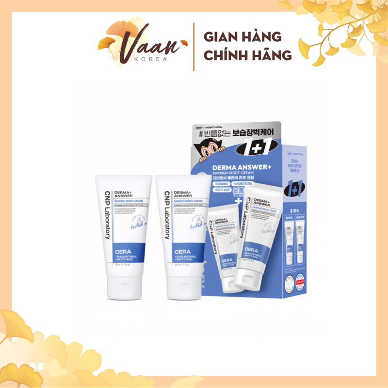 Kem dưỡng phục hồi CNP Derma Answer Barrier Reset Cream 80ml | Shopee ...