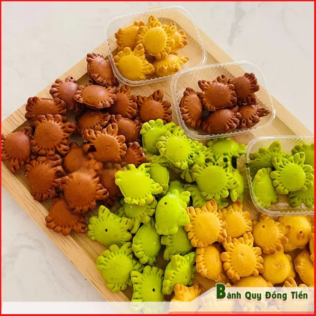 500G BÁNH CUA NHÂN KEM MIX 3 VỊ | Shopee Việt Nam