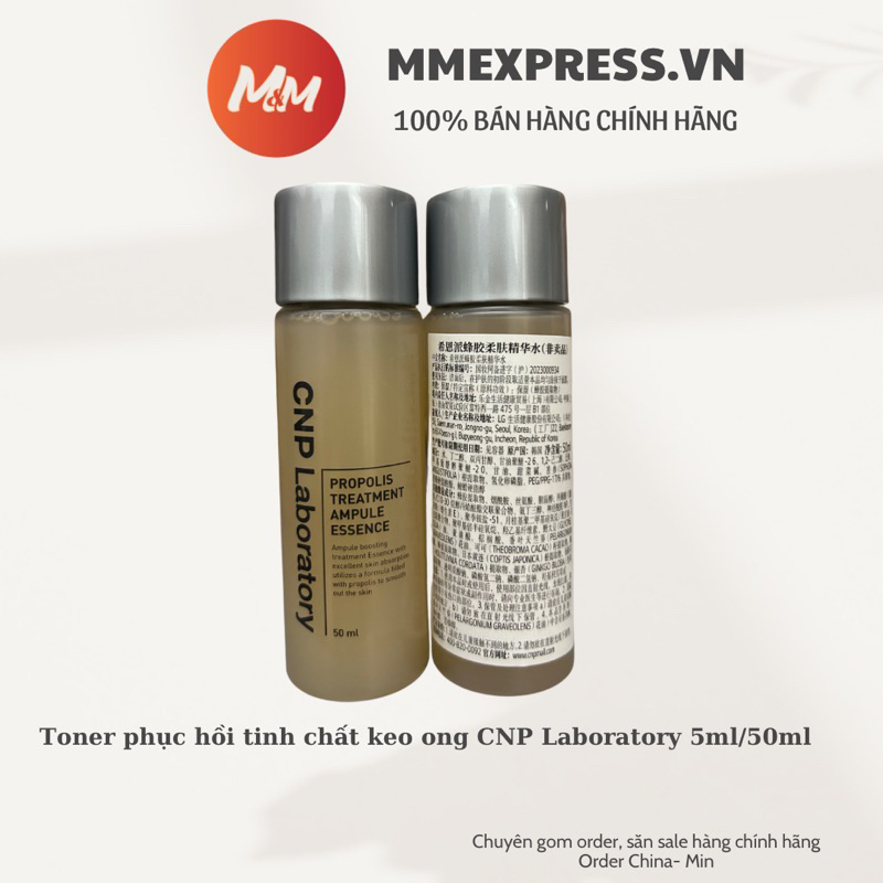 Toner phục hồi tinh chất keo ong CNP Laboratory 5ml/50ml | Shopee Việt Nam