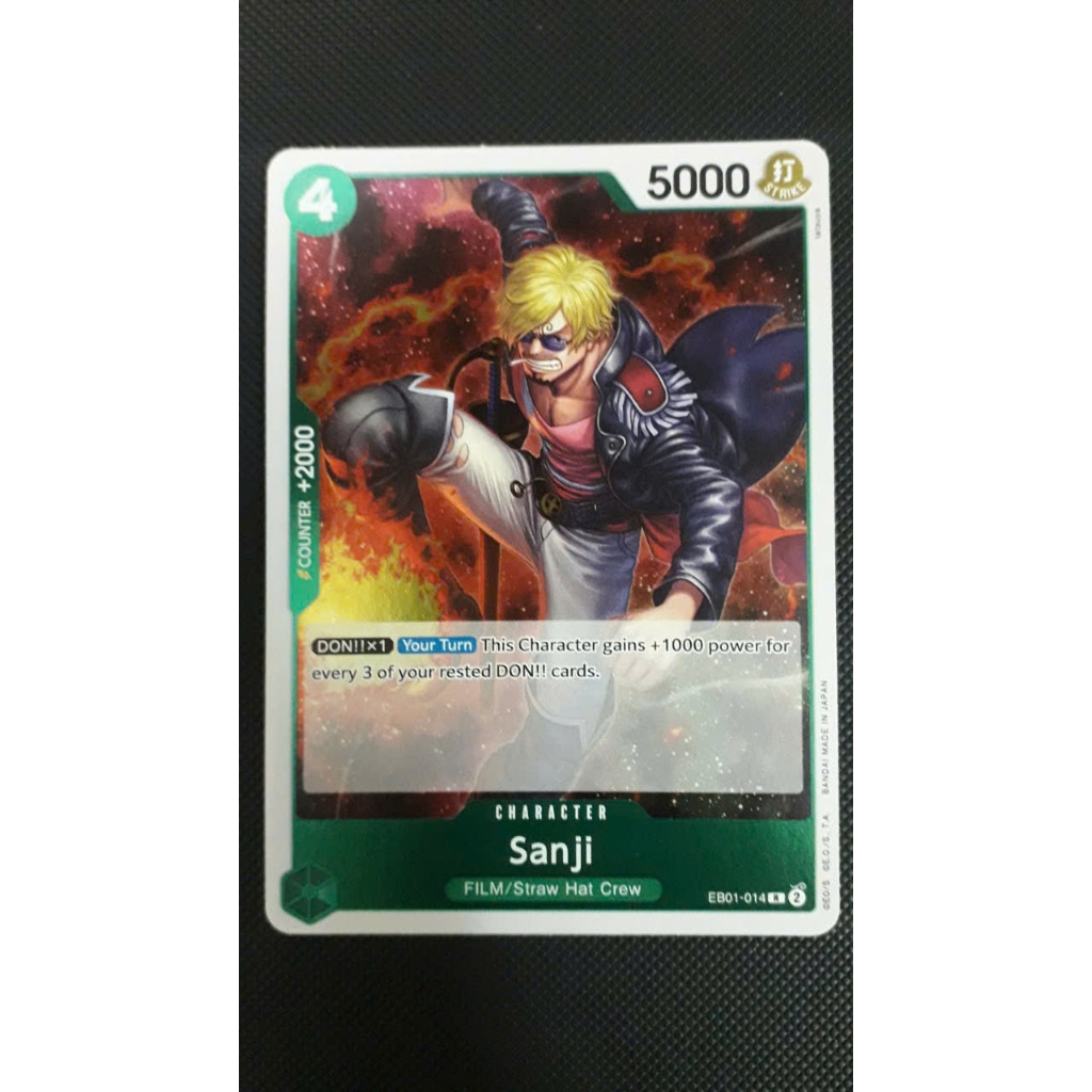 [TNTB] Thẻ bài One Piece TCG EB01-014 - Sanji - Character - Rare | Shopee Việt Nam