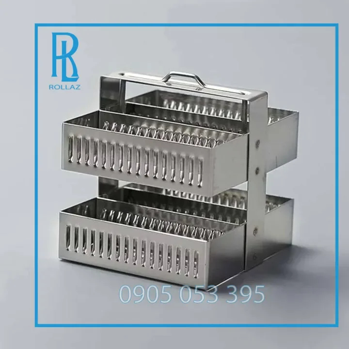 Khay inox nhuộm lam kính tiêu bản/ Giá nhuộm và phơi lam inox | Shopee ...