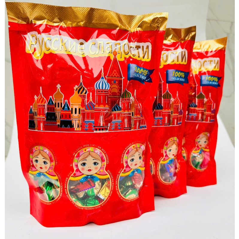 KẸO SOCOLA NGA MIX VỊ Gói 500g HÀNG CAO CẤP | Shopee Việt Nam