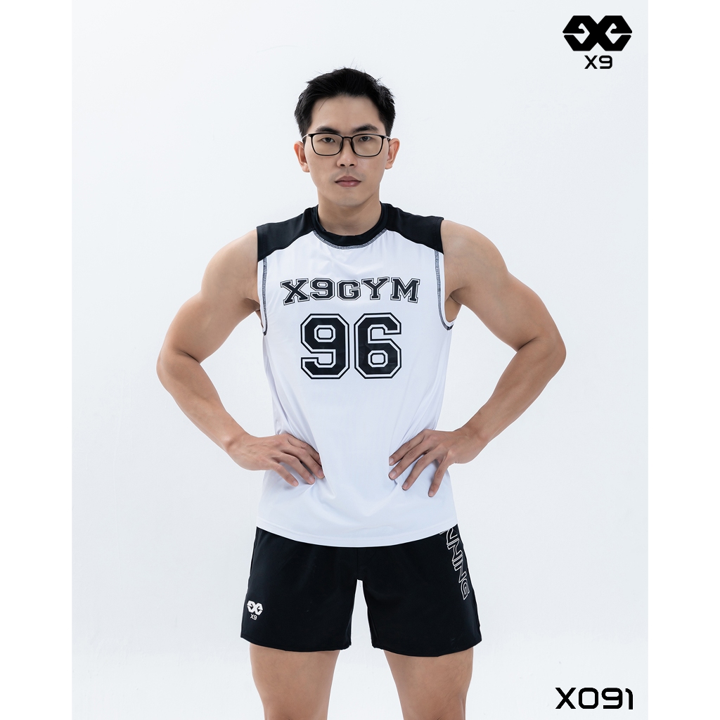 Áo Thun Ba Lỗ TankTop Thể Thao Nam Phối Vai form suông rộng tập gym chạy bộ pickleball bóng rổ ...