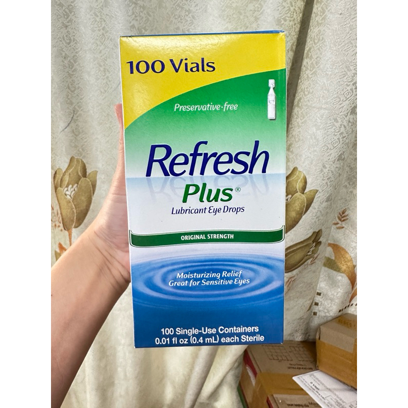 REFRESH PLUS ® Lubricant Eye Drops bôi trơn và dưỡng ẩm ngay lập tức ...