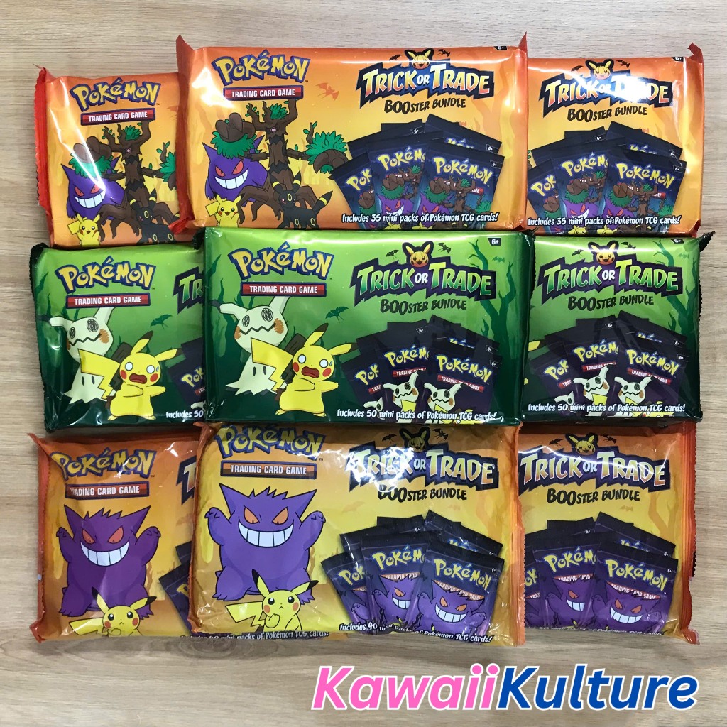 Hộp thẻ bài tăng cường Trick or Trade 2034 2023 2022 - Pokemon ...