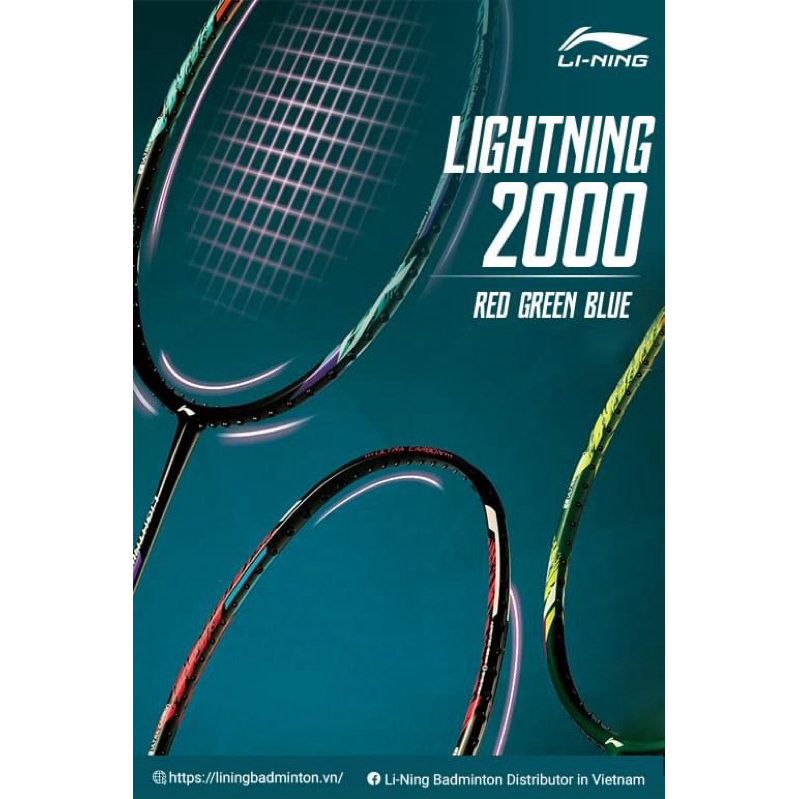 Vợt cầu lông Lining Lightning 2000 Blue | Công thủ toàn diện | Shopee ...