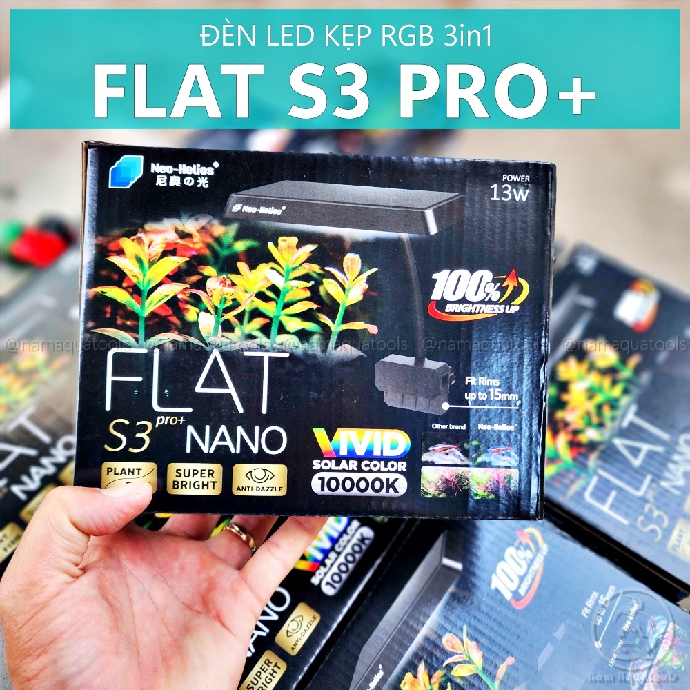Neo-Helios FLAT S3 Pro PLus Nano - Đèn Led Kẹp Mini RGB 3in1, Đánh Màu ...