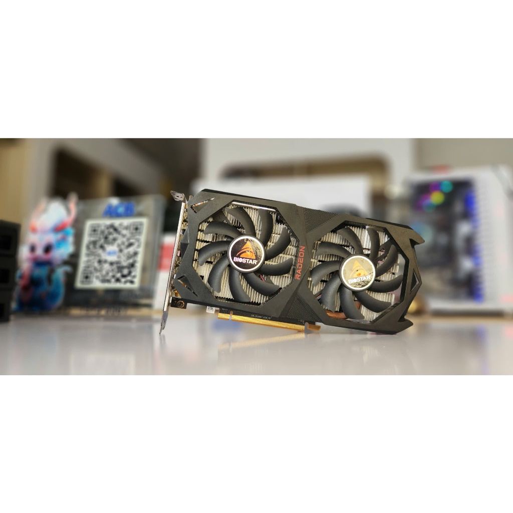 VGA Biostar Radeon RX 6600 8GB (8GB GDDR6, 128-bit, HDMI+DP, 1x8-pin ...