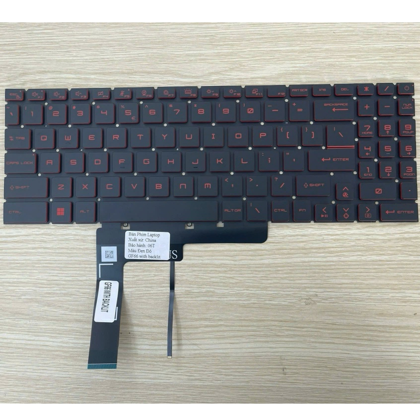 Bàn Phím Cho Laptop MSI Katana GL66 GL76 GF66 GF76 MS-1581 MS-1582 MS-17L1 MS-17H3 Zin New Có ...