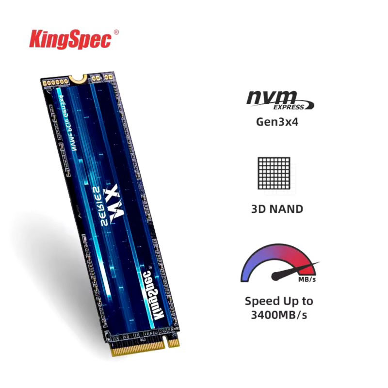 Ổ cứng SSD 512GB KingSpec M2 NVMe Gen3x4 [ NX-Series ] | Shopee Việt Nam