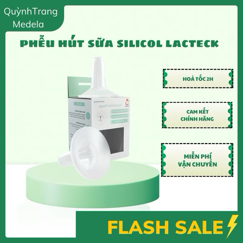 Phễu lacteck, phễu hút sữa silicon Lacteck baby motion chính hãng với ...