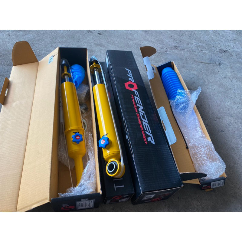 phuộc độ chỉnh dầu profender xe ford tunek …1 bộ 4 cây trước sao ...